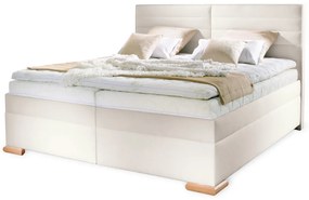 NEW DESIGN postele Americká boxspring postel LUCIA s úložným prostorem, 200×200 cm Velikost postele: 200 × 200 cm