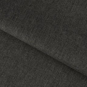 Rozkládací sedací souprava do U VALERIO 305x140 cm, tmavě šedá