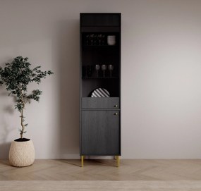 ADRK Furniture Vitrína Tili ADRK-SHC-TIL-B