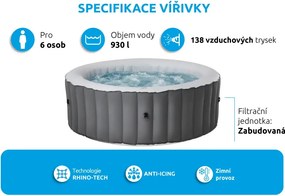 Mspa | Vířivý bazén MSPA Pebble LR062-GR | 11400314