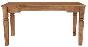 Indický nábytek - Konferenční stolek Guru 110x55x60 z masivu mango Mango natural