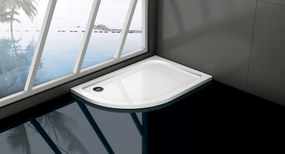 Olsen Spa Venets 120 x 80 x 3 cm VANKASCTVR8012L sprchová vanička levá Koupelny Bernold