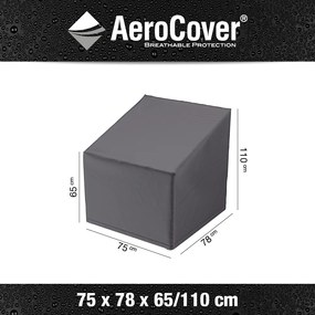Obal na křeslo s XL opěrkou na záda 75x78x64/110 cm Aerocover