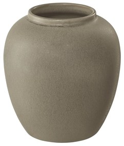 Kameninová váza výška 16 cm FLOREA ASA Selection - hnědá