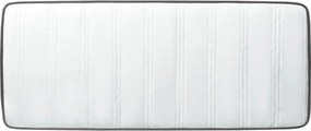 vidaXL Postel boxspring tmavě šedá textil 100 x 200 cm [3054706]