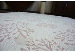 Kusový koberec Větvičky růžový 140x200cm