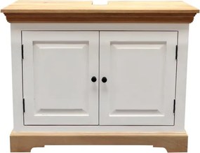 Indický nábytek - Skříňka pod umyvadlo Retro 90x70x45 z mangového dřeva