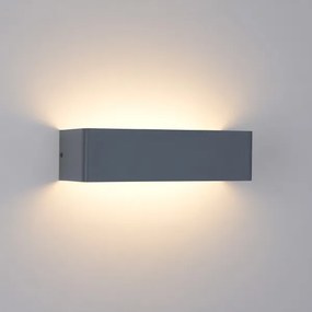 Brilagi -LED Venkovní nástěnné svítidlo DONNANI LED/12W/230V 30 cm antracit IP44