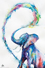 Plakát - Elefant, Marc Allente