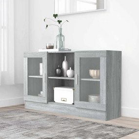 vidaXL Příborník 120 x 30,5 x 70 cm kompozitní dřevo [862522] Barva: Černá