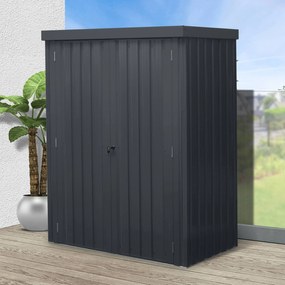 Zahradní domek BestBerg ZS-25A  / 1,1 m² / 81 × 140 × 180 cm / antracit