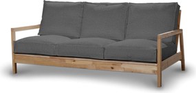 Potah na pohovku IKEA  Lillberg 3-místná nerozkládací barva šedá látka pletený vzor