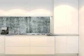 DIMEX | Fototapeta do kuchyně Šedá betonová zeď KI-180-298 | 180 x 60 cm | šedá