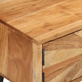 TV stolek 145 x 35 x 35 cm masivní akáciové dřevo 338421