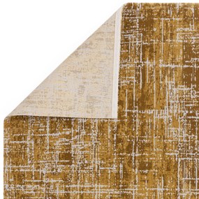 Tribeca Design Kusový koberec Zoom Abstract Gold Rozměry: 120x170 cm