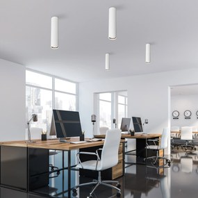 TK Lighting Bílé stropní svítidlo Tune L 55mm pro žárovku GU10 TK10027
