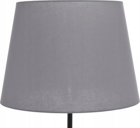 Stínidlo pro lampu Kužel E27 Šedá Špinavá Bavlna 30x40 H28 Mirano