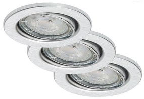 Briloner 7149-039-SADA 3xLED Stmívatelné koupelnové svítidlo 1xGU10/5W/230V IP23