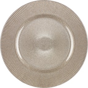 XXXLutz PODLOŽKA POD TALÍŘ Luce Plate 34 cm Novel - Servírovací talíře - 0031080075