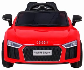 HračkyZaDobréKačky Elektrické autíčko Audi R8 Spyder S červené
