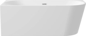 Deante Acrylic bathtub, rohová/free-standing, left - 150 cm