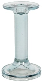 Modrý skleněný svícen Brinnes - Ø 9*16 cm