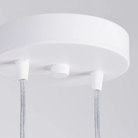 Sollux Lighting Závěsná lampa LAGOS 2P bílá