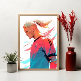 Plakát - Erling Haaland: Ráz Skórování - Limitka - Fotbalové Legendy