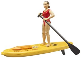 Bruder 62785 Bworld Záchranářka s paddleboardem