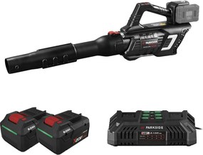 Parkside Performance® Aku foukač listí Ppatlb 40 A1, 2x Smart 8 Ah