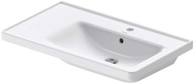 Duravit D-Neo - Nábytkové umyvadlo 80x48 cm, 1 otvor pro baterii vpravo, bílá 2370800000