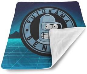 Sablio Deka pro miminko Futurama Bender Čtvrtá dimenze - 80x100 cm