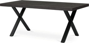 Jídelní stůl HT-R5316 GREY, lamino, šedý dub (180 x 90) cm