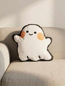 Sinsay - Halloweenský dekorativní polštář ve tvaru ducha - bílá
