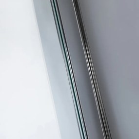 BPS-koupelny Čtvercový sprchový kout HYD-SK1390B 90x90 chrom/transparent - bez vaničky