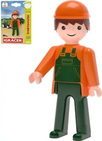 EFKO Figurka Igráček MultiGO Traktorista / Kloubová / Plast / 7,5 cm /