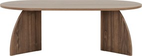 Designový konferenční stolek Felinus 120 cm vzor ořech