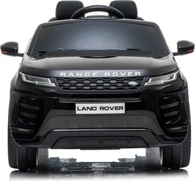 LEAN CARS Elektrické autíčko Range Rover Evoque černé lakované