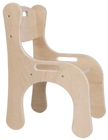 Dětská ergonomická dřevěná židle Good Wood Barva: Přírodní