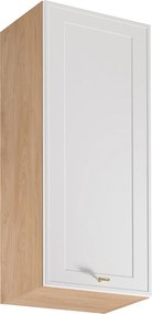 SORENTO pb | horní skříňka G45 policová | 45 cm | PRAVÁ | puccini/bílá