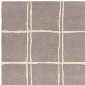 Tribeca Design Kusový koberec Swans Grid Silver Rozměry: 120x170 cm