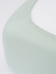 MK Lůžkoviny Jersey prostěradlo Classic 140 x 200 cm – mátová