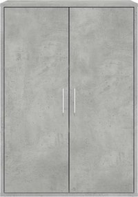 Příborníky 2 ks betonově šedé 60 x 31 x 84 cm kompozitní dřevo 3276570