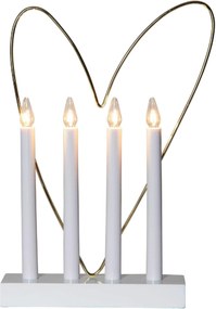 XXXLutz LED SVÍČKA dřevo, kov, plast Eglo - Online Only svítidla - 003348303501