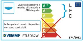 VELAMP LED stropní svítidlo PTLED32W