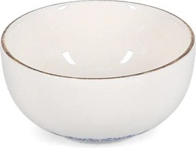 Bílá/modrá porcelánová miska 210 ml Azul – BonBistro