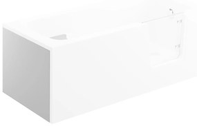 Boční krycí panel k vaně s dvířky Polimat AVO/VOVO 140-180 KPS Barva: Bílá, Rozměry (cm): 75x54 - pro vany: Avo/Vovo 160
