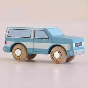 LE TOY VAN Dřevěné autíčko Chuck / od 2 let / modrá / dřevo / FSC
