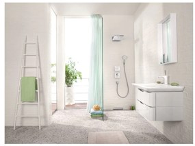 Hansgrohe ShowerSelect Glass, ventil pod omítku pro 3 spotřebiče, bílá/chromová, HAN-15736400