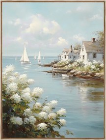 Tištěný obraz s rámem 60x80 cm Quiet Bay – Styler